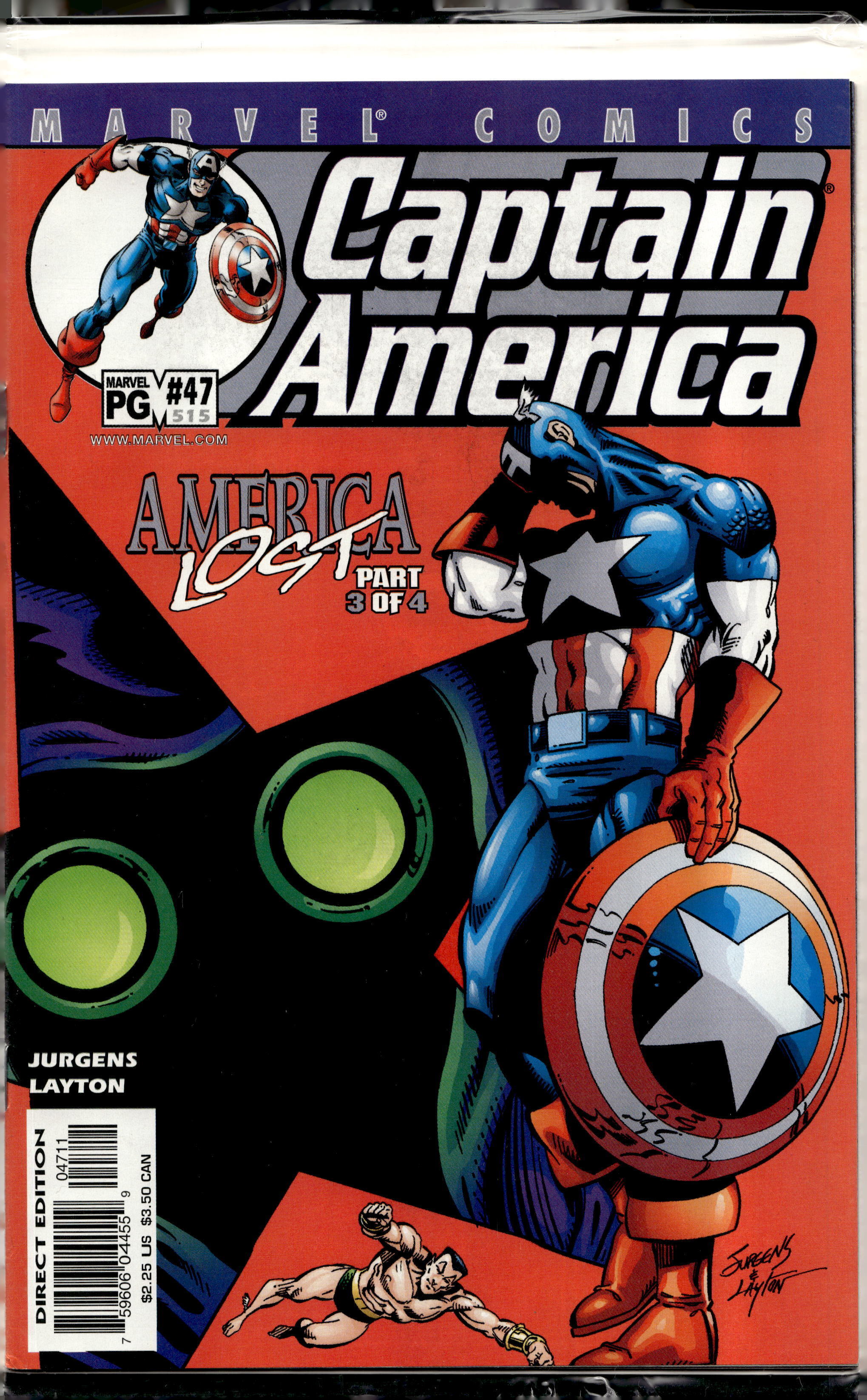 Captain America #47 (2001) | Comic Books - Modern Age, Marvel / HipComic
