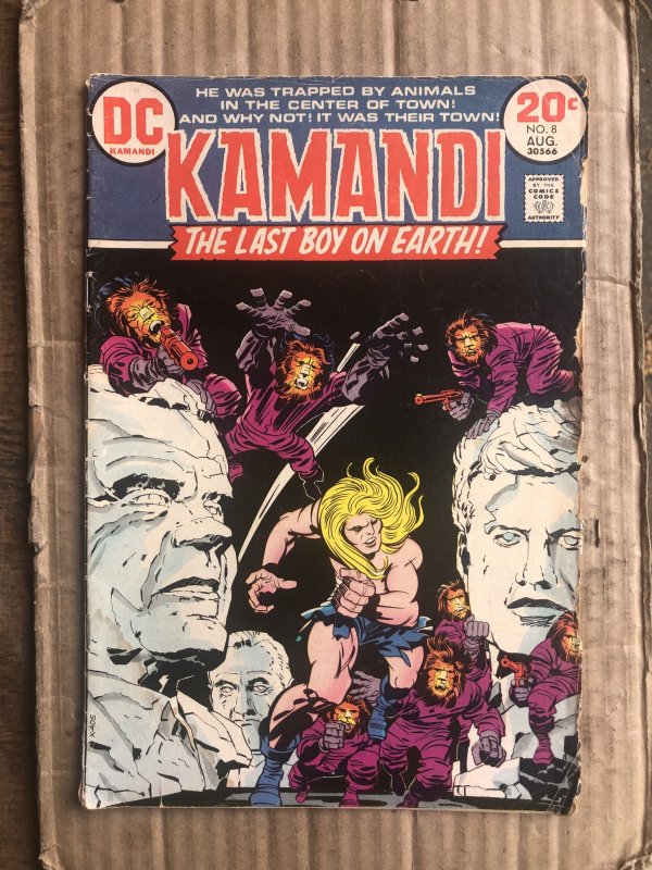 Kamandi, The Last Boy on Earth #8 (1973) | Comic Books - Bronze Age, DC ...