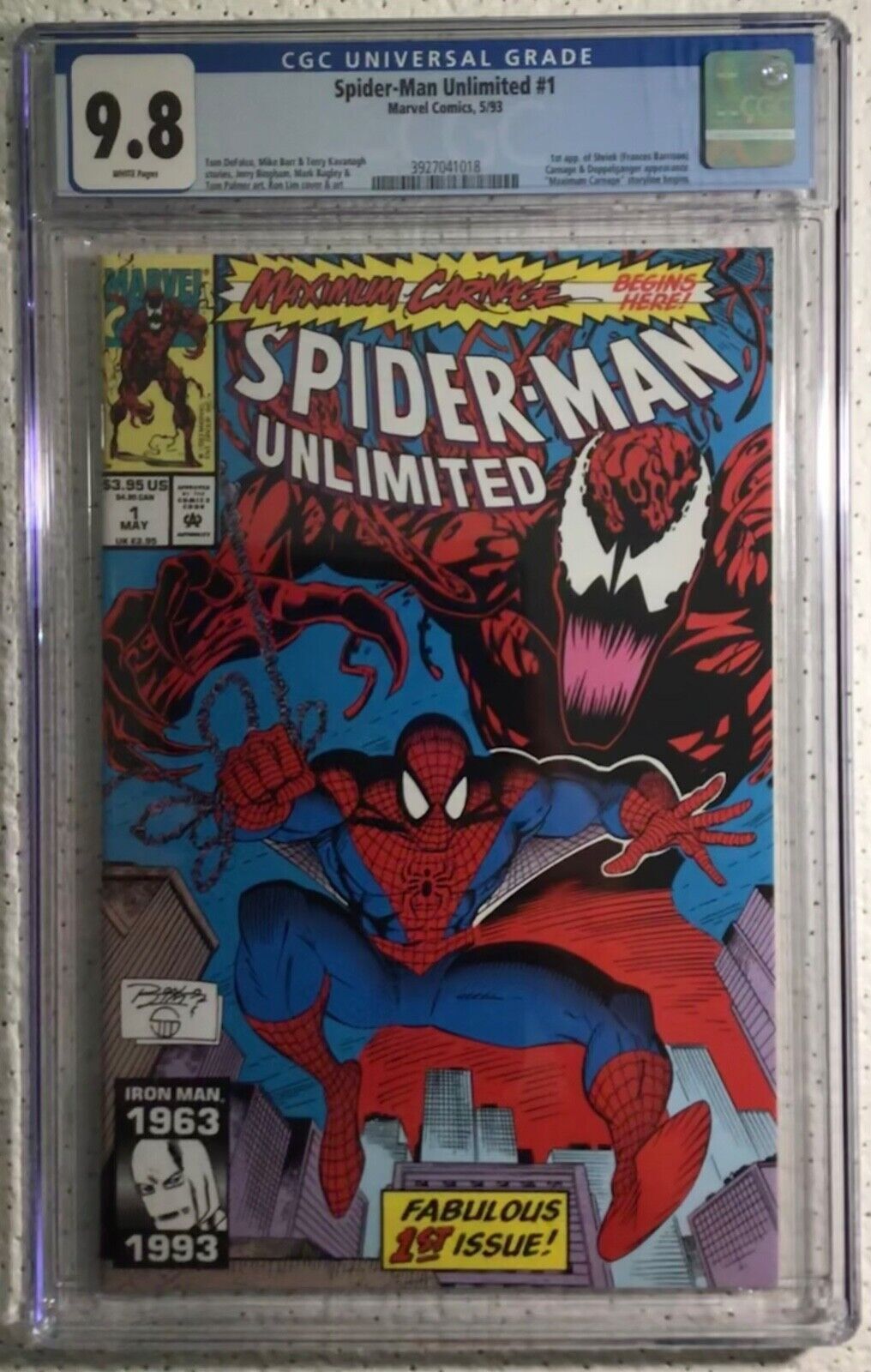 Marvel, Spider-Man Unlimited #1, CGC 9.8, 1st Shriek, Look! | Comic ...