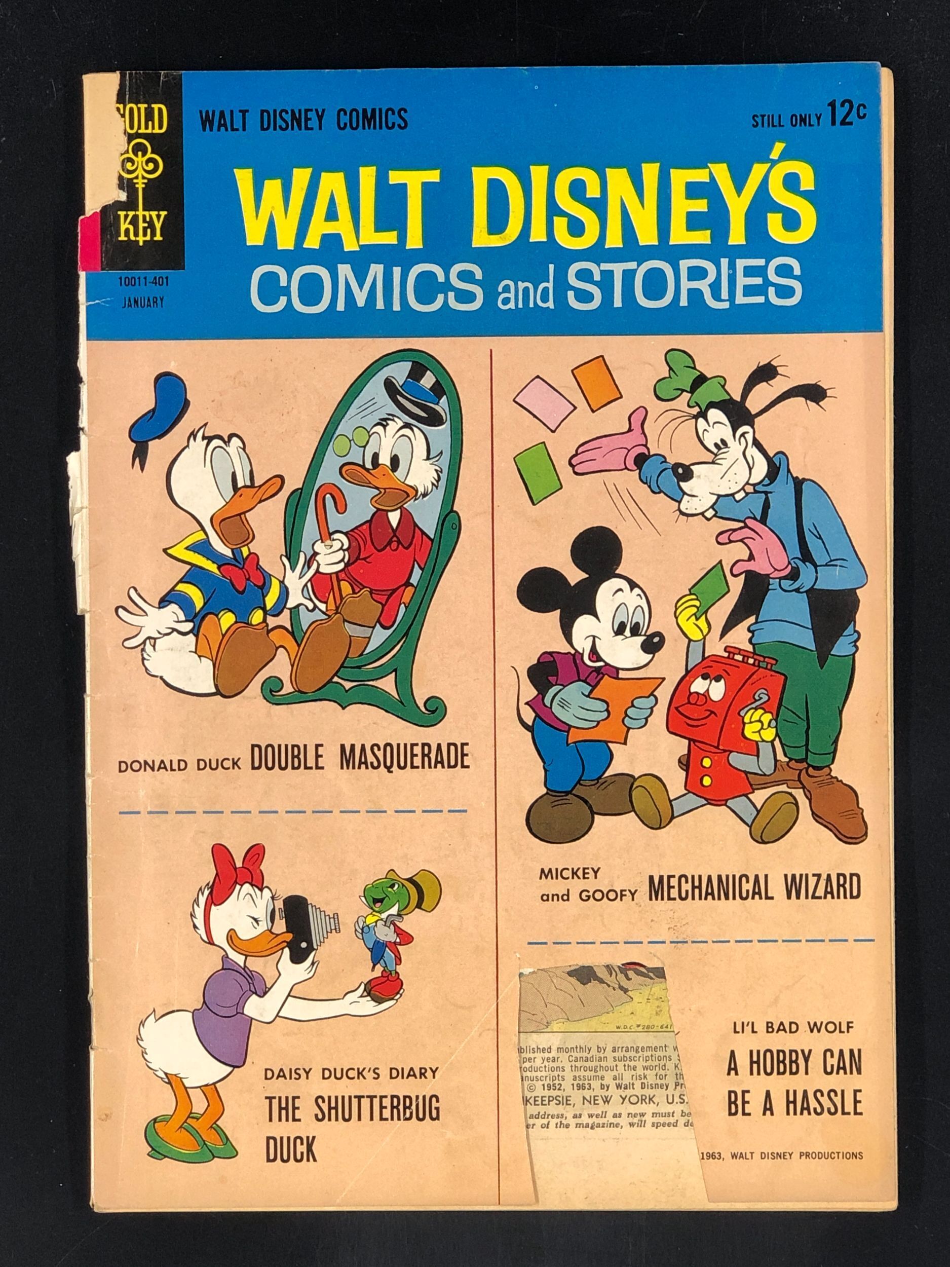 Walt Disney's Comics & Stories #4 (1964) | Comic Books - Silver Age ...