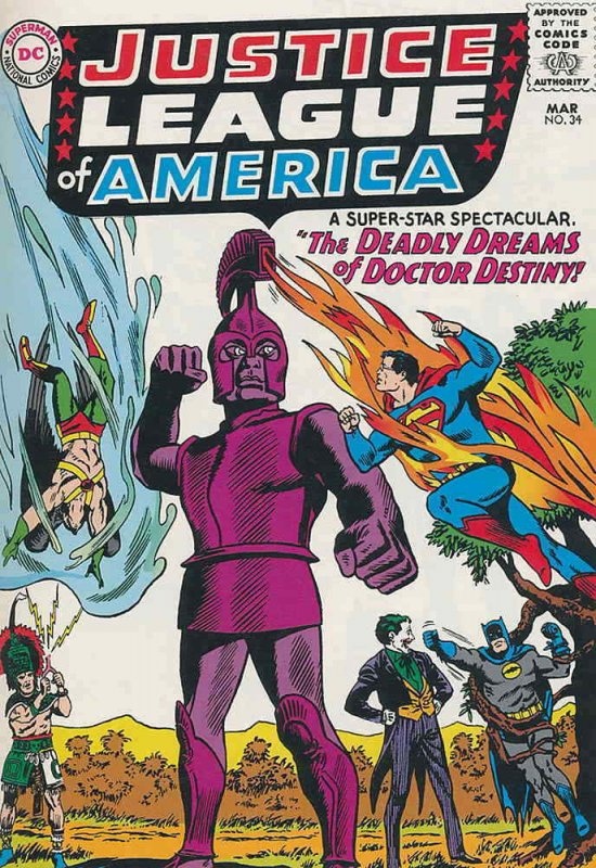 Justice League of America #34 FN; DC | we combine shipping | Comic ...