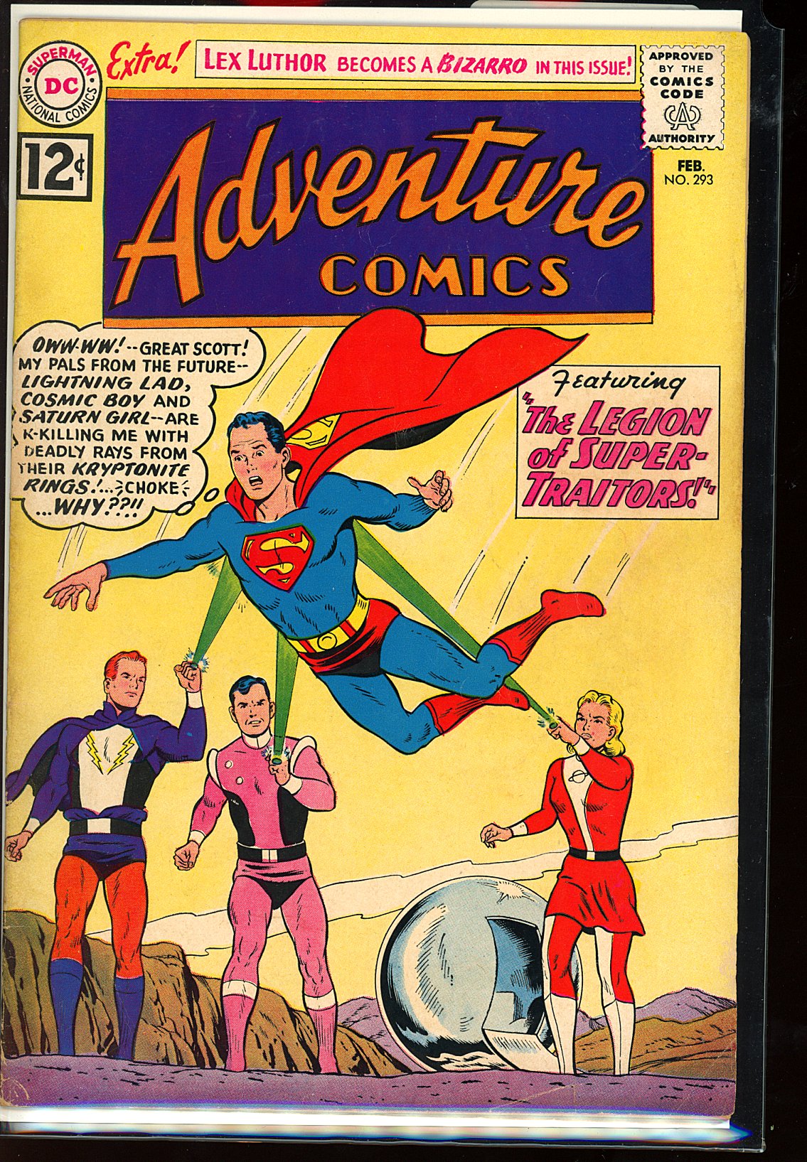 Adventure Comics #293 (1962) | Comic Books - Silver Age, DC Comics ...