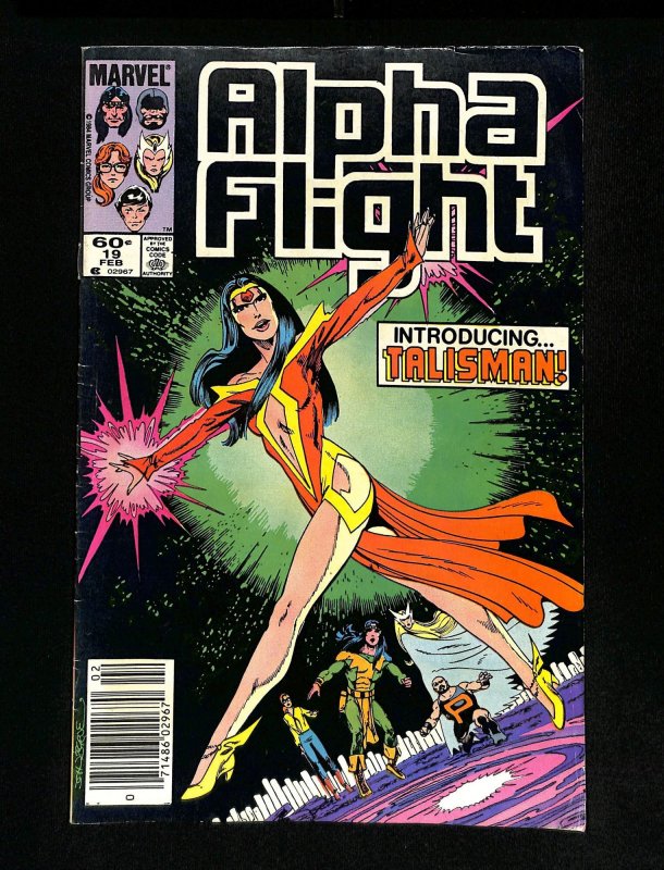 Alpha Flight #19 Newsstand Variant Elizabeth Twoyoungmen becomes ...