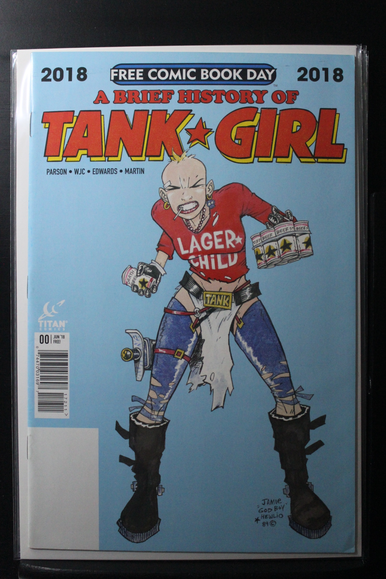 2018 FCBD History of Tank Girl (2018) | Comic Books - Modern Age, Titan ...