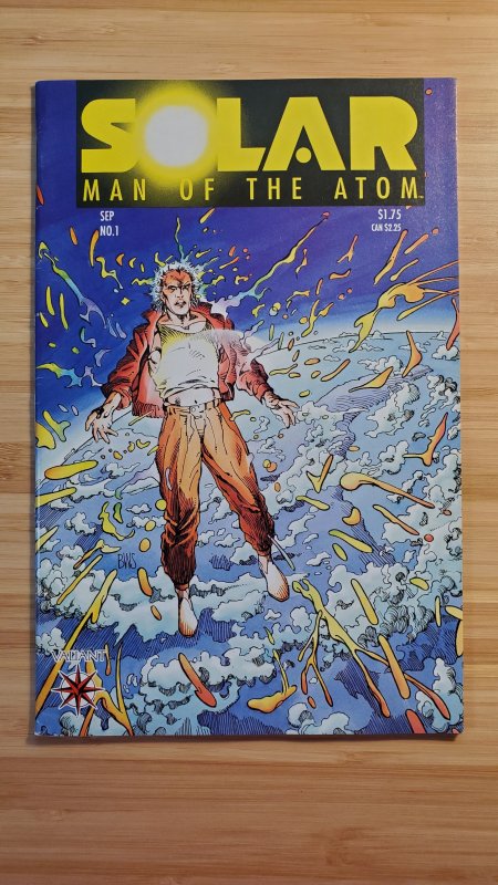 Solar, Man of the Atom #1 (1991) Valiant Barry Windsor-Smith cover art ...