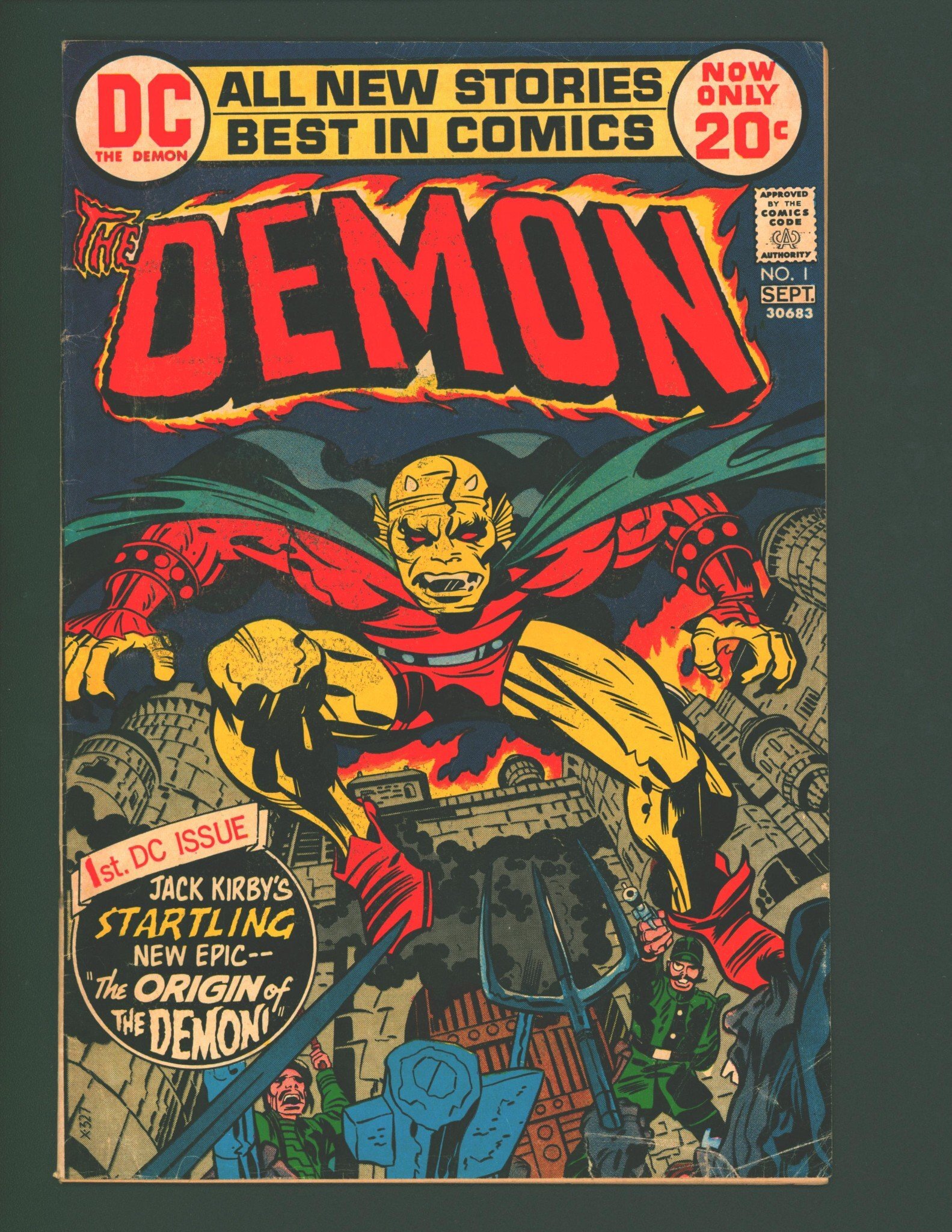 Demon #1 - First Etrigan the Demon | Comic Books - Silver Age / HipComic