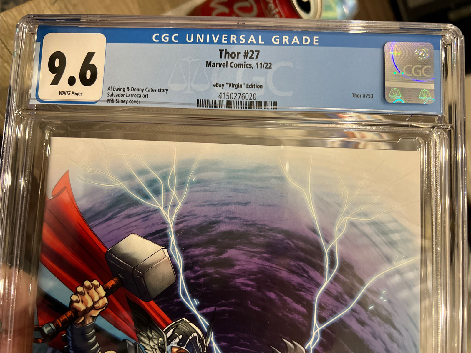 Thor 27 CGC 9.6 Virgin Variant NYCC 2022 Exclusive Marvel Comics | Comic Books - Modern Age ...