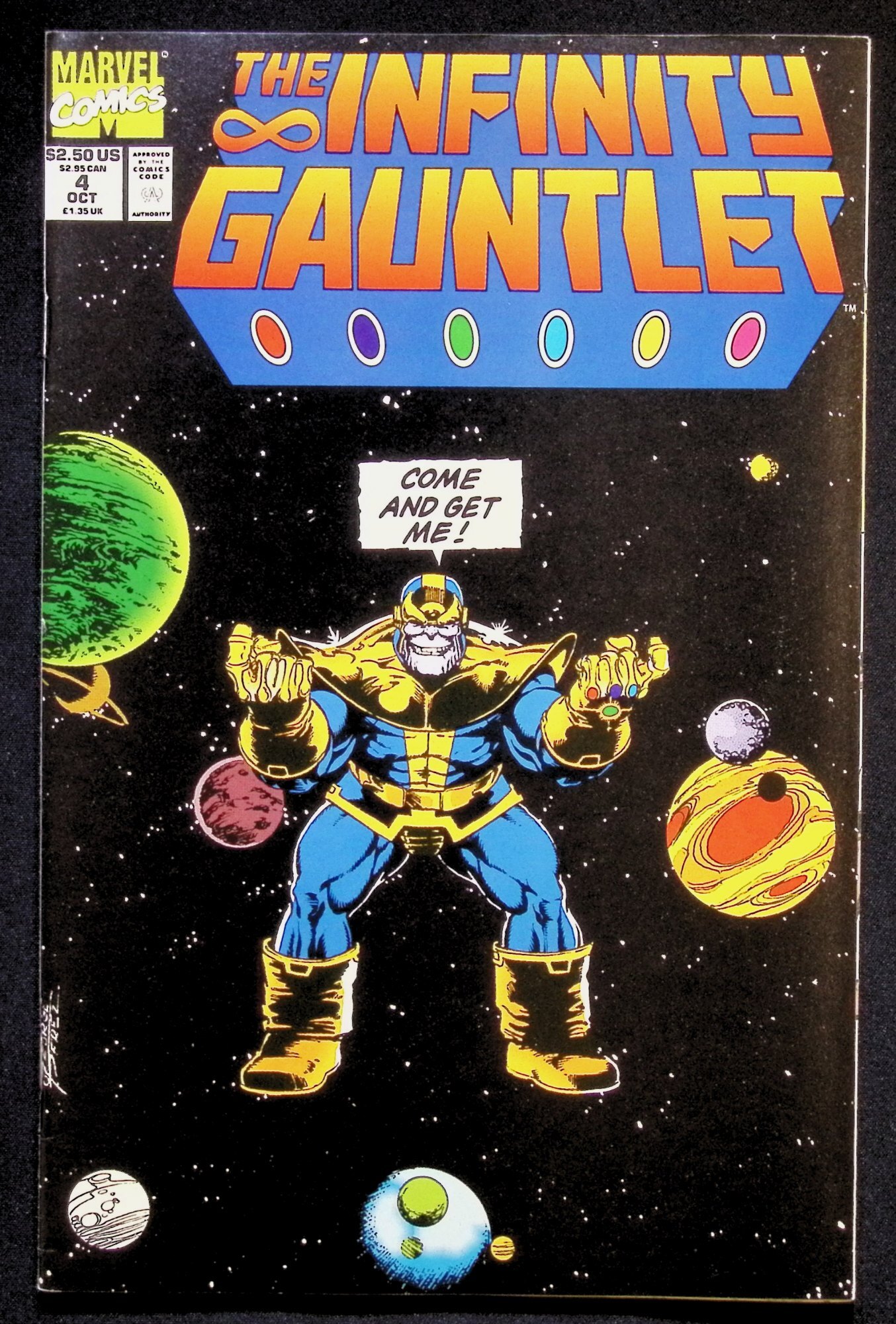 Infinity Gauntlet #4 | Comic Books - Copper Age, Marvel, Dr. Strange ...