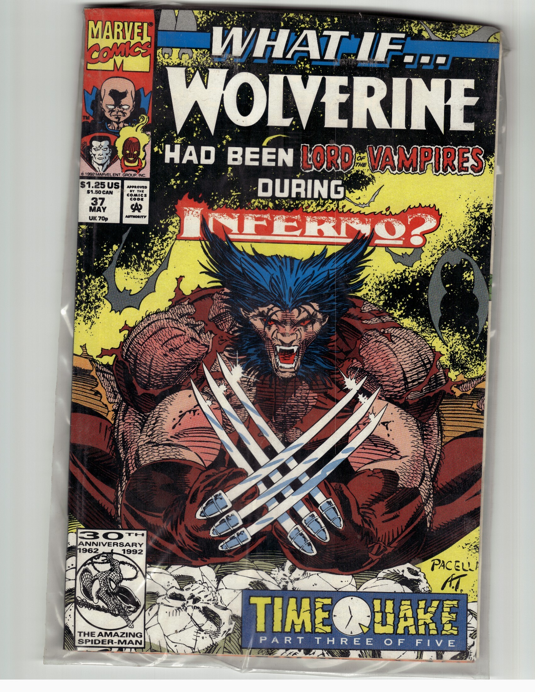 What If...? #37 (1992) Wolverine | Comic Books - Modern Age, Marvel ...