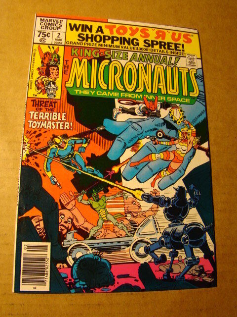 Micronauts King Size Annual 2 **Nm+ 9.6** Bill Mantlo Classic Story ...