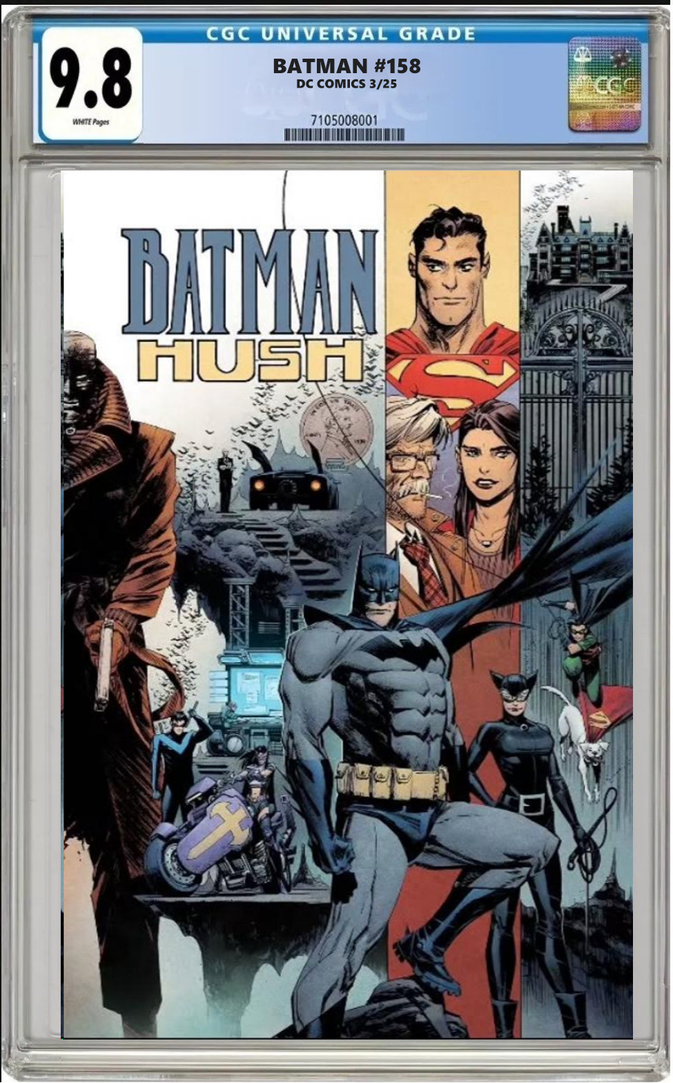 Batman #158 DC CVR K Sean Murphy Foil Wrap Variant CGC 9.8 NM Presale 3 ...