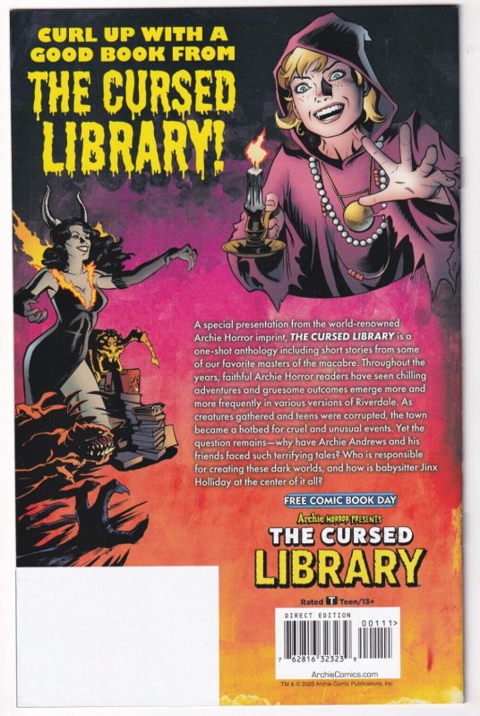 Archie Horror The Cursed Library #0 Free Comic Book Day FCBD May 2023 ...