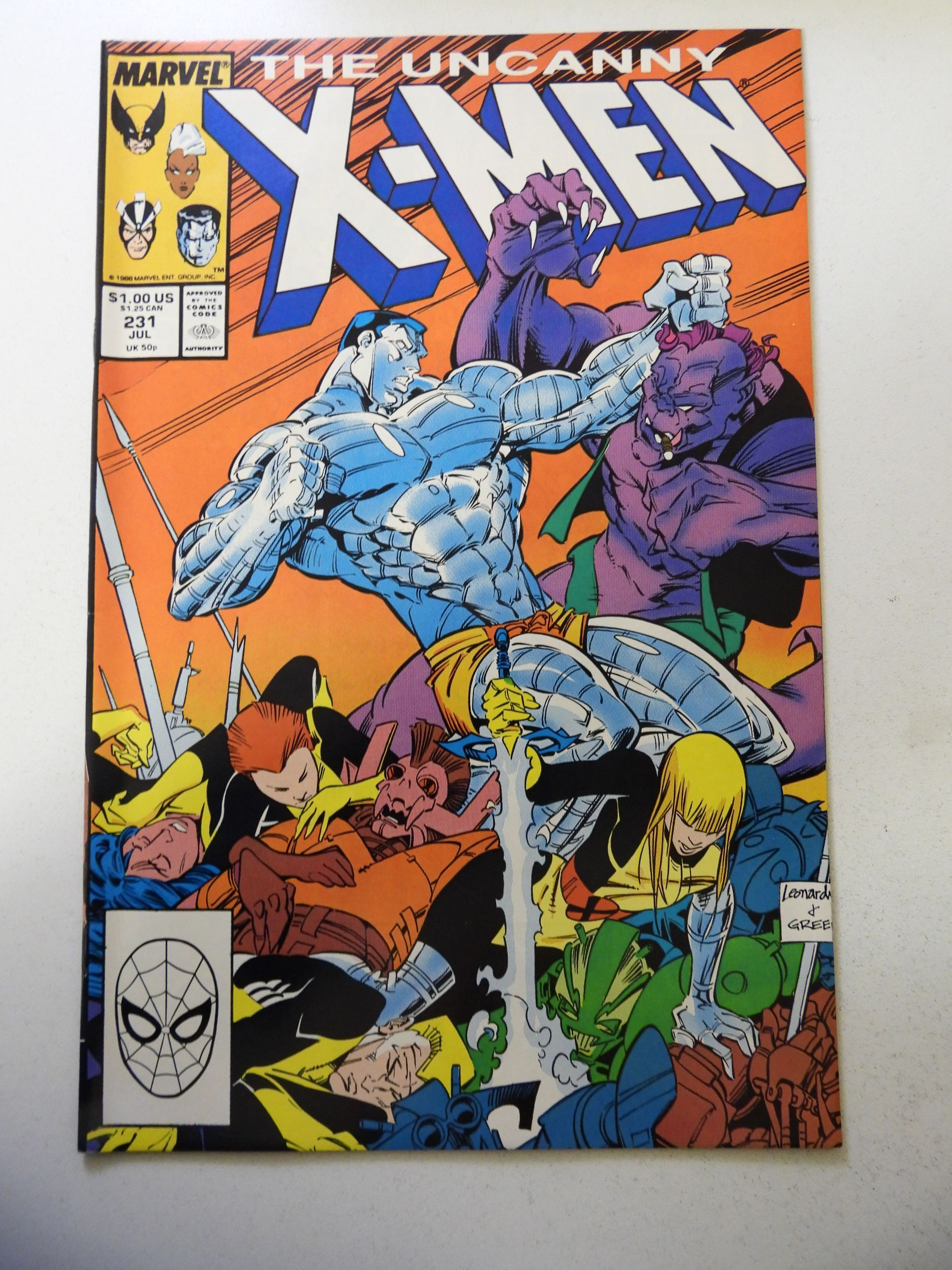 The Uncanny X-Men #231 (1988) FN Condition | Comic Books - Copper Age ...