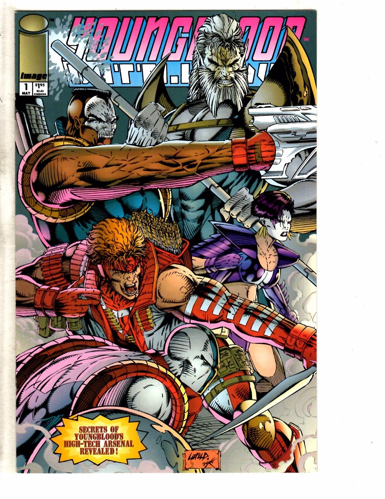 10 Image Comics 1 2 Supreme Fury Trencher Wildstar Shadowhawk Shaman ...