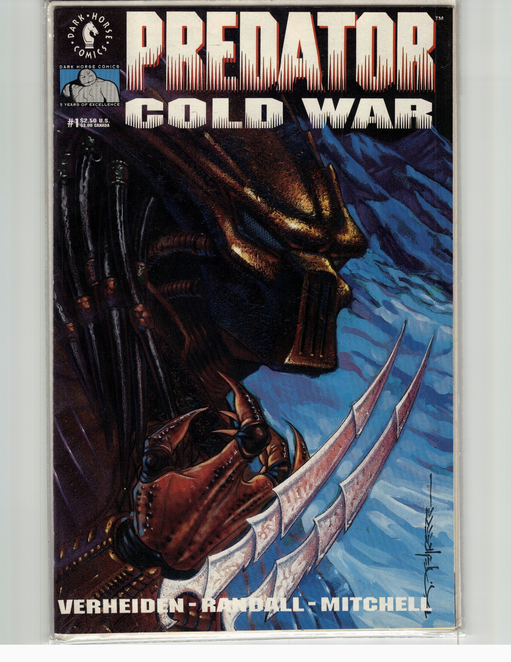 Predator: Cold War #1 (1991) Predator | Comic Books - Copper Age ...
