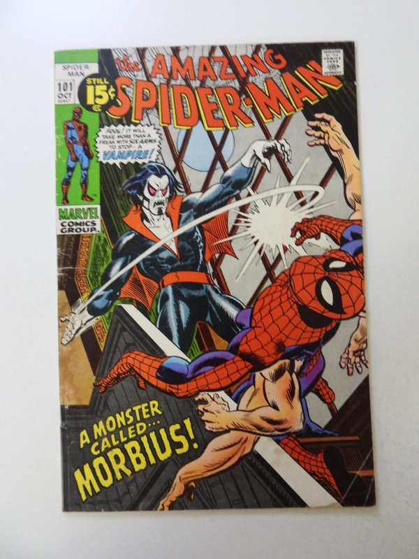 The Amazing Spider-Man #101 (1971) 1st appearance of Morbius VG- see ...