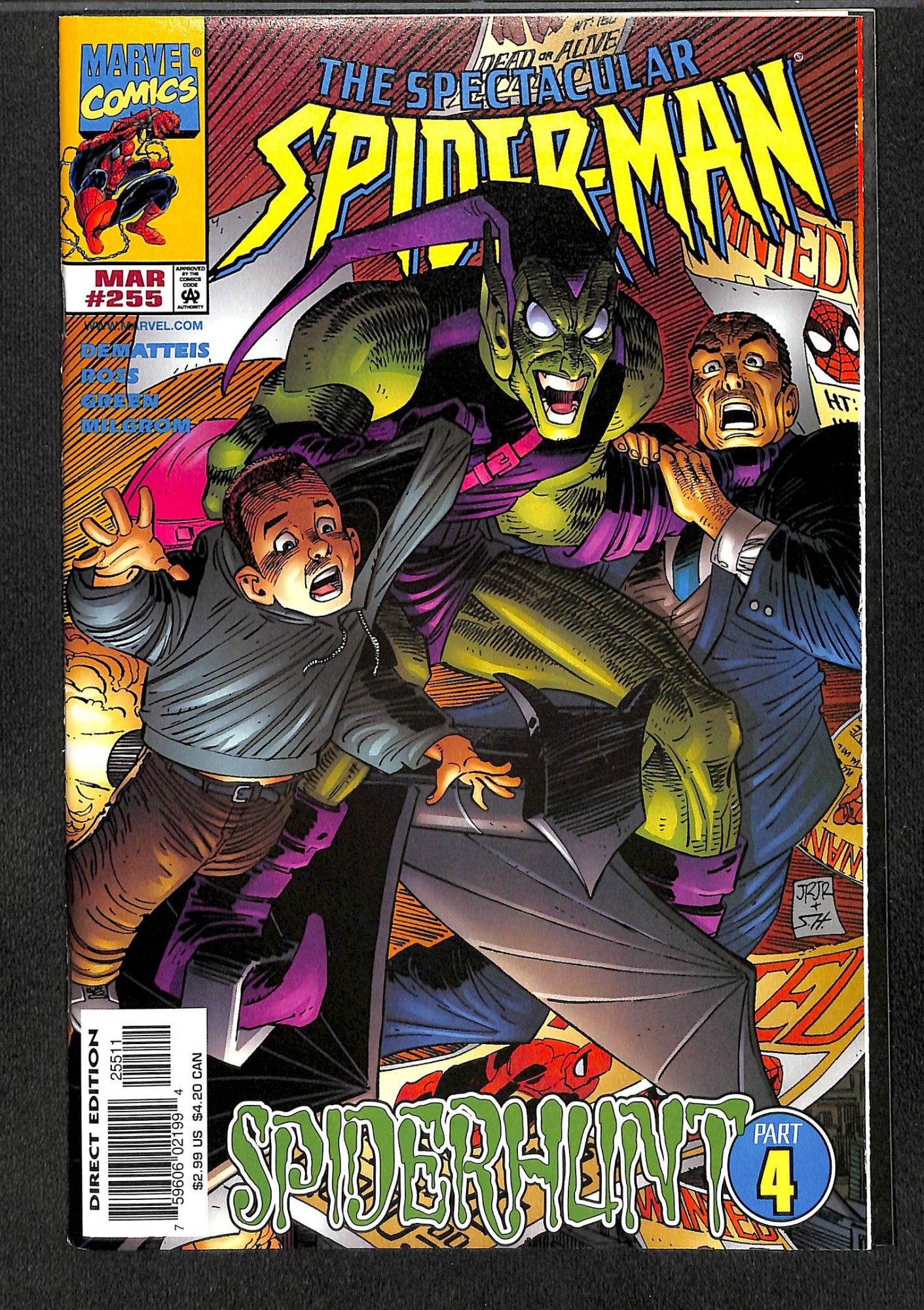 The Spectacular Spider-Man #255 (1998) | Comic Books - Modern Age ...