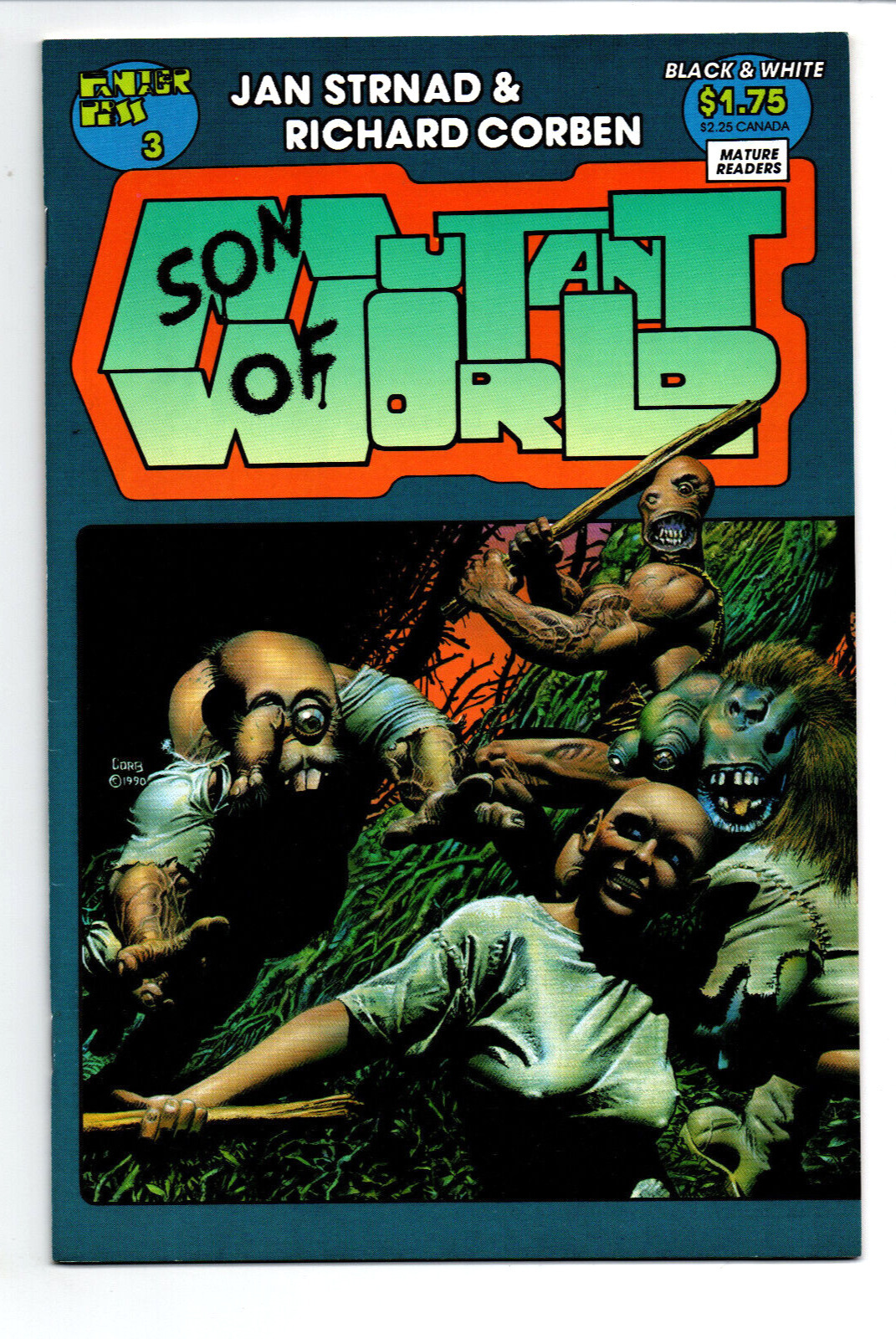 Son of Mutant World #3 - Richard Corben - Fantagor - Underground - 1990 ...