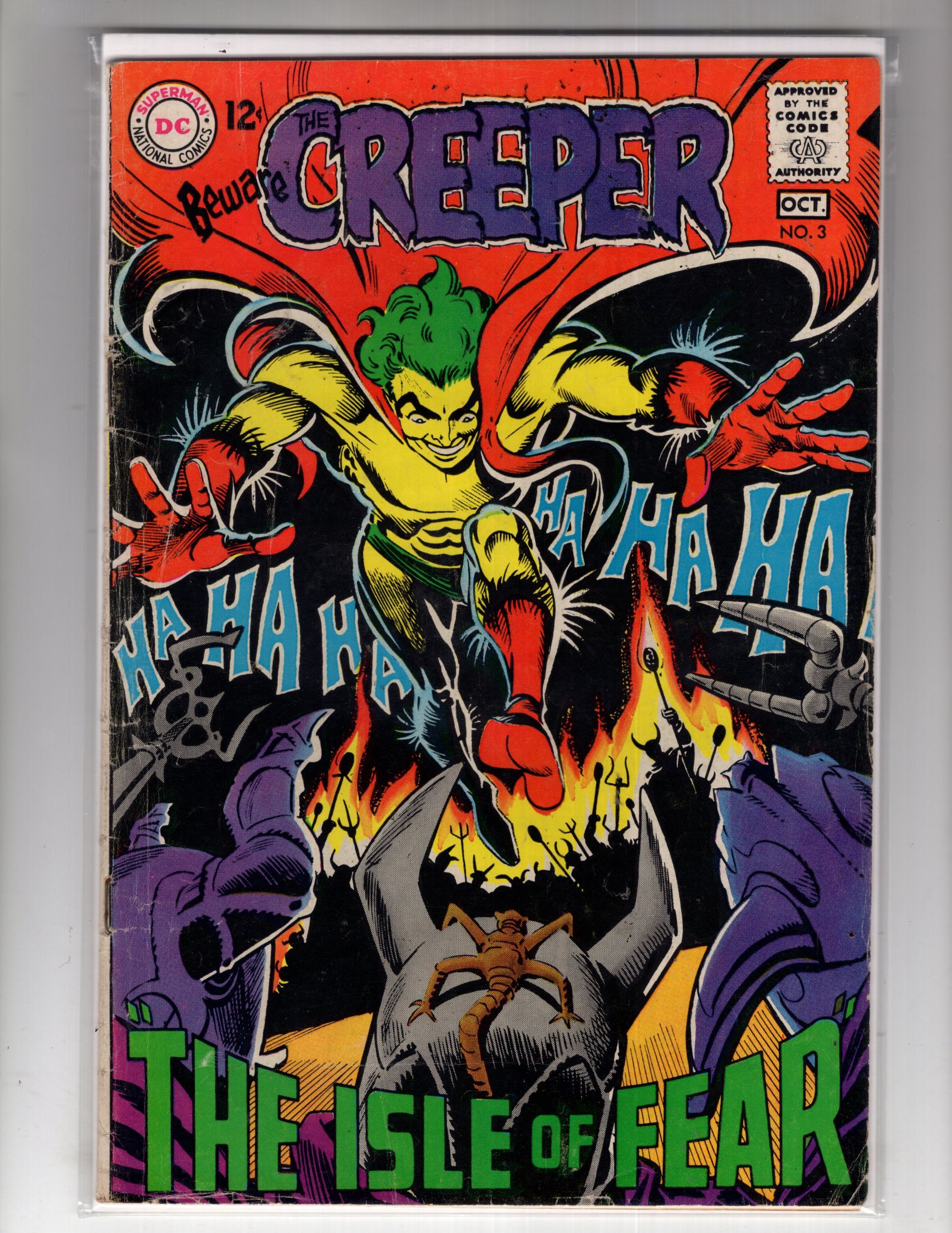 Beware the Creeper #3 (1968) Steve Ditko Classic! HA HA HA HA HA HA HA ...