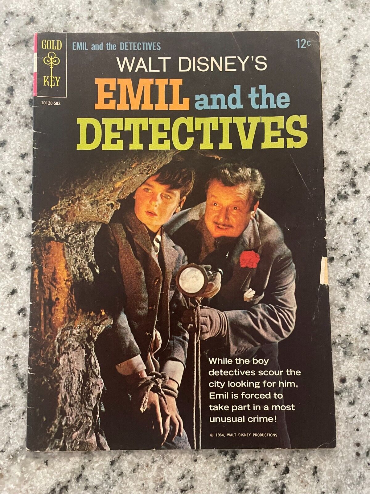 Walt Disney's Emil & The Detectives # 1 VG/FN 1964 Gold Key Comic Book ...