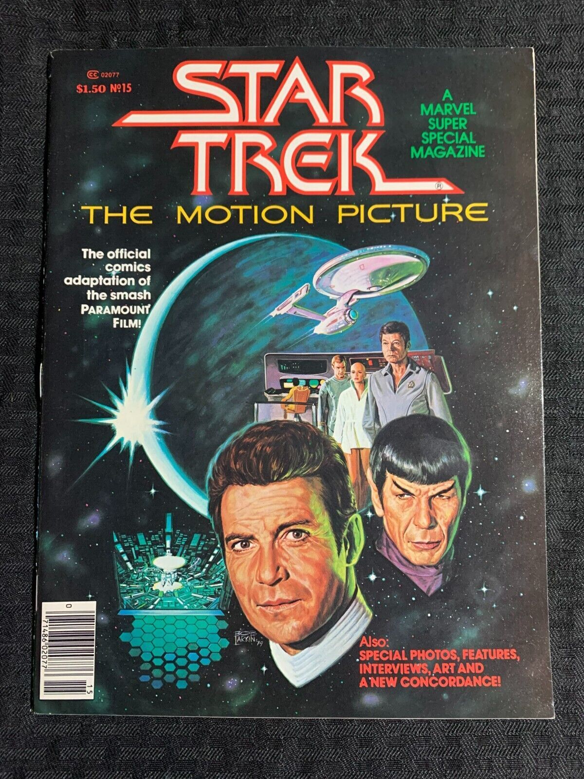 1979 MARVEL SUPER SPECIAL MAGAZINE Star Trek The Motion Picture #15 VF ...