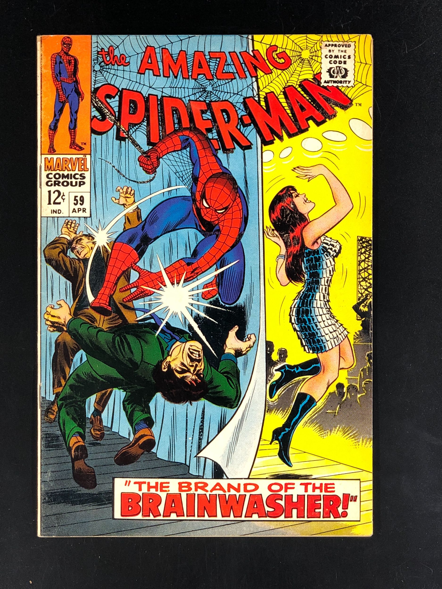 The Amazing Spider-Man #59 (1968) FN+ 1st Cover Appearance of MJ ...