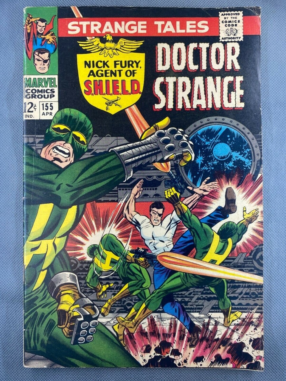 Strange Tales (1951) #155 FN (6.0) Nick Fury Hydra Jim Steranko | Comic Books - Modern Age ...