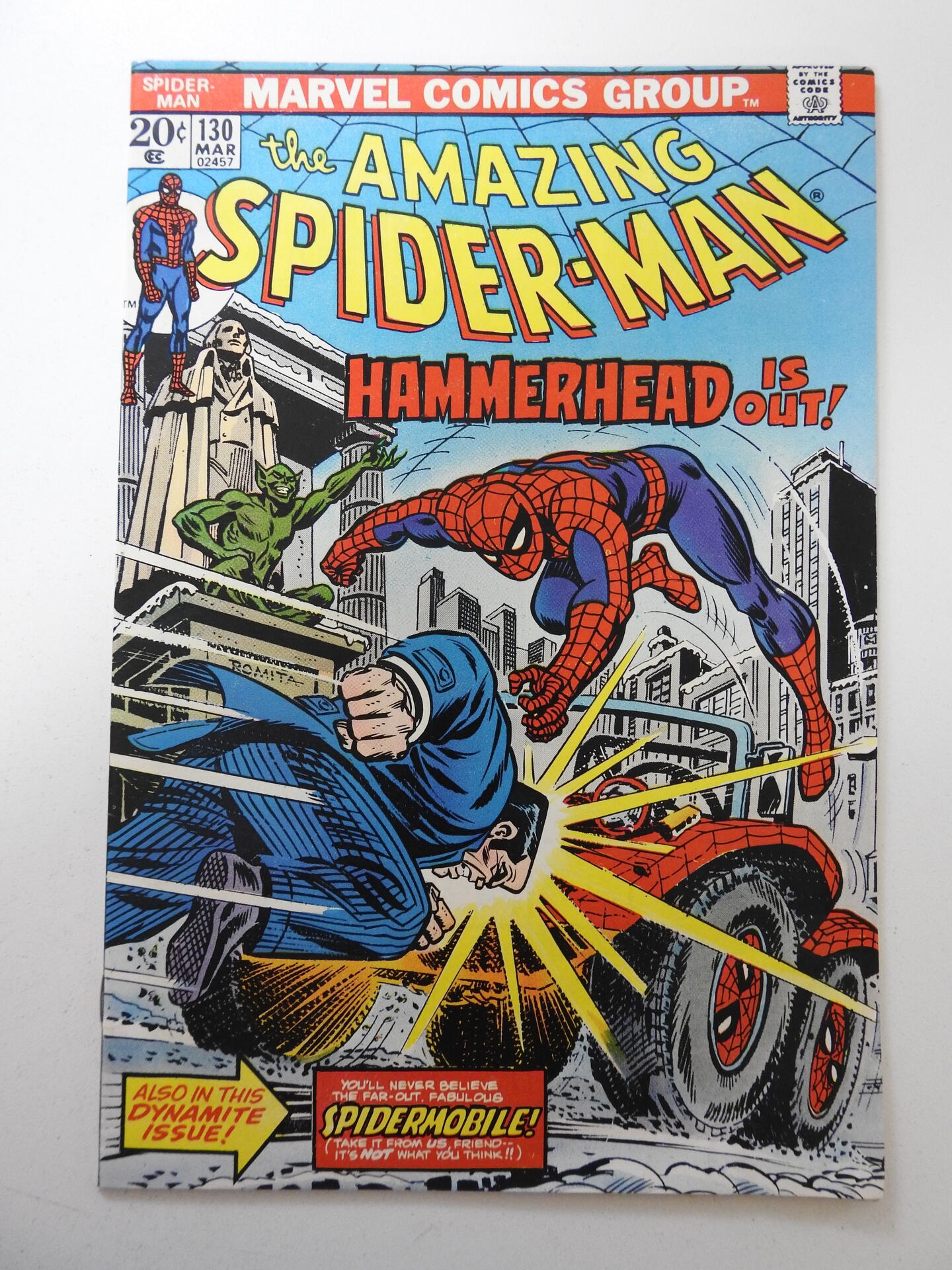 The Amazing Spider-Man #130 (1974) FN Condition! MVS intact! | Comic ...