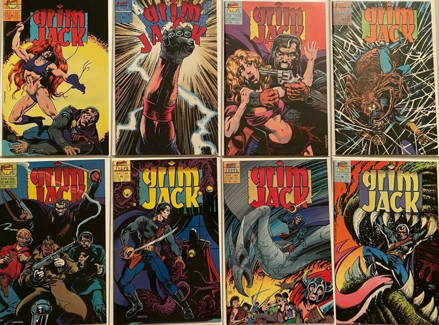 Grimjack comic run from:#1-49 8.0 VF (1984-88) | Comic Books - Modern ...