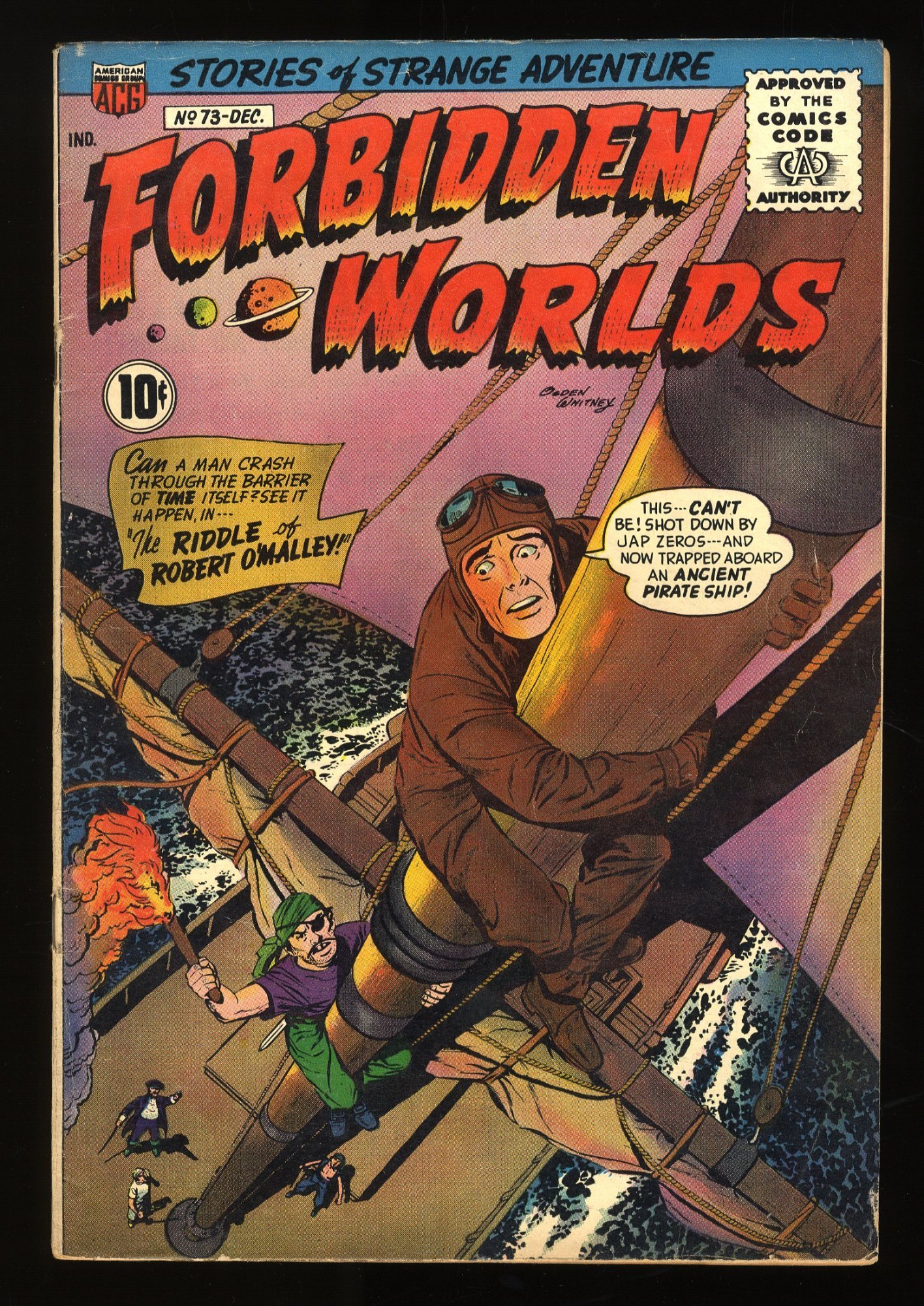 Forbidden Worlds #73 FN 6.0 1st Herbie! Ogden Whitney Cover! | Comic ...