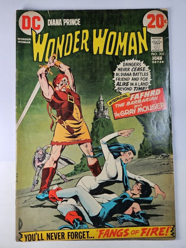 Wonder Woman #202 VG 1972 DC Comics C169A | Comic Books - Bronze Age ...