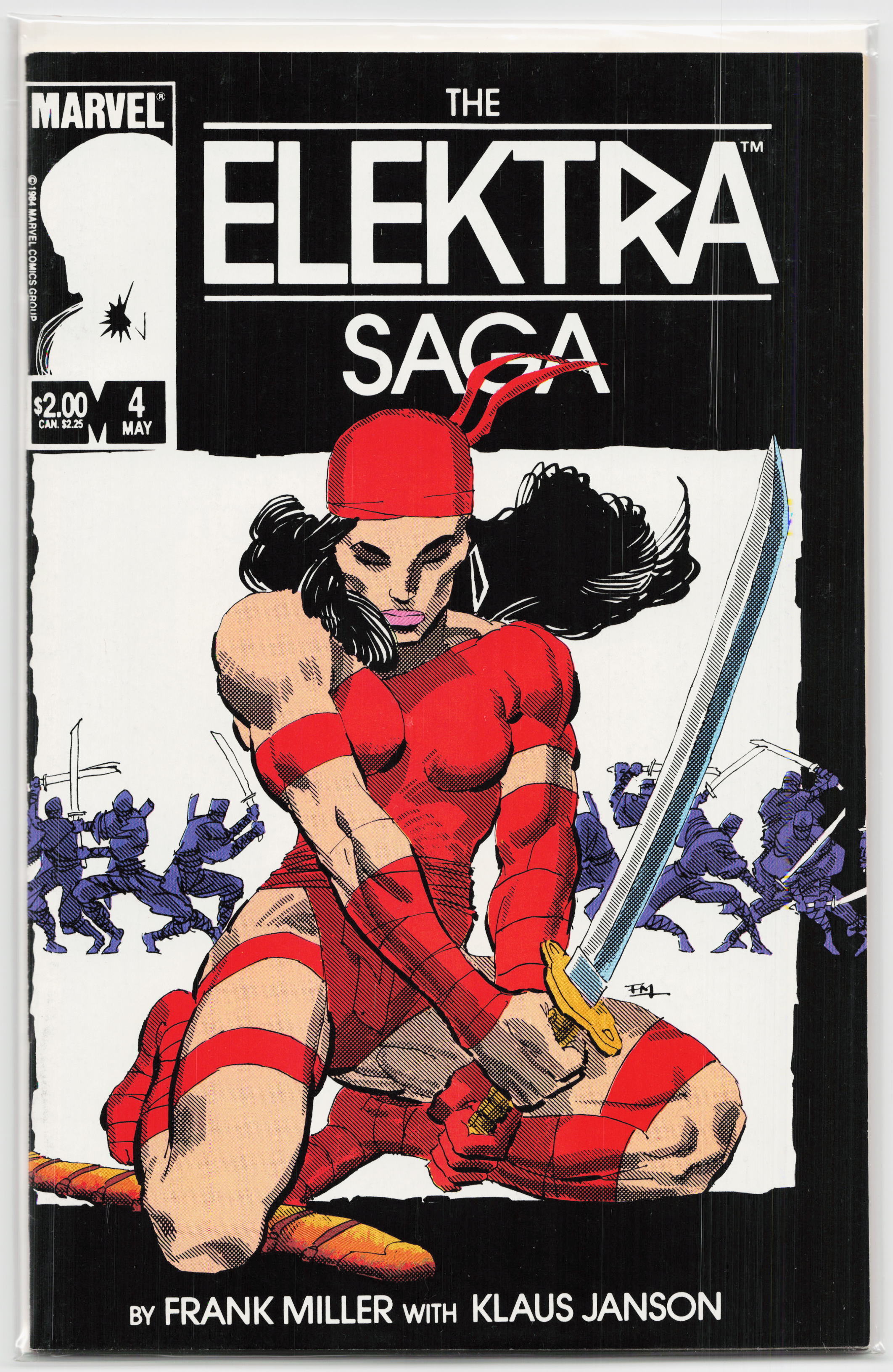 Elektra Saga #4 (1984) | Comic Books - Copper Age, Marvel / HipComic