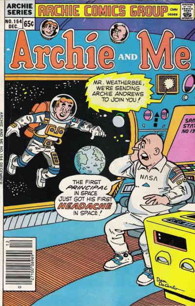 Archie and Me #154 VG ; Archie | low grade comic December 1985 NASA ...