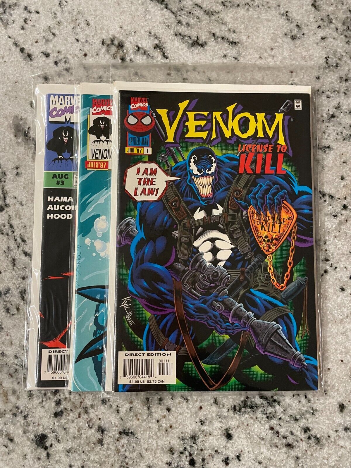 Venom License To Kill Complete Marvel Comics LTD Series #1 2 3 NM ...