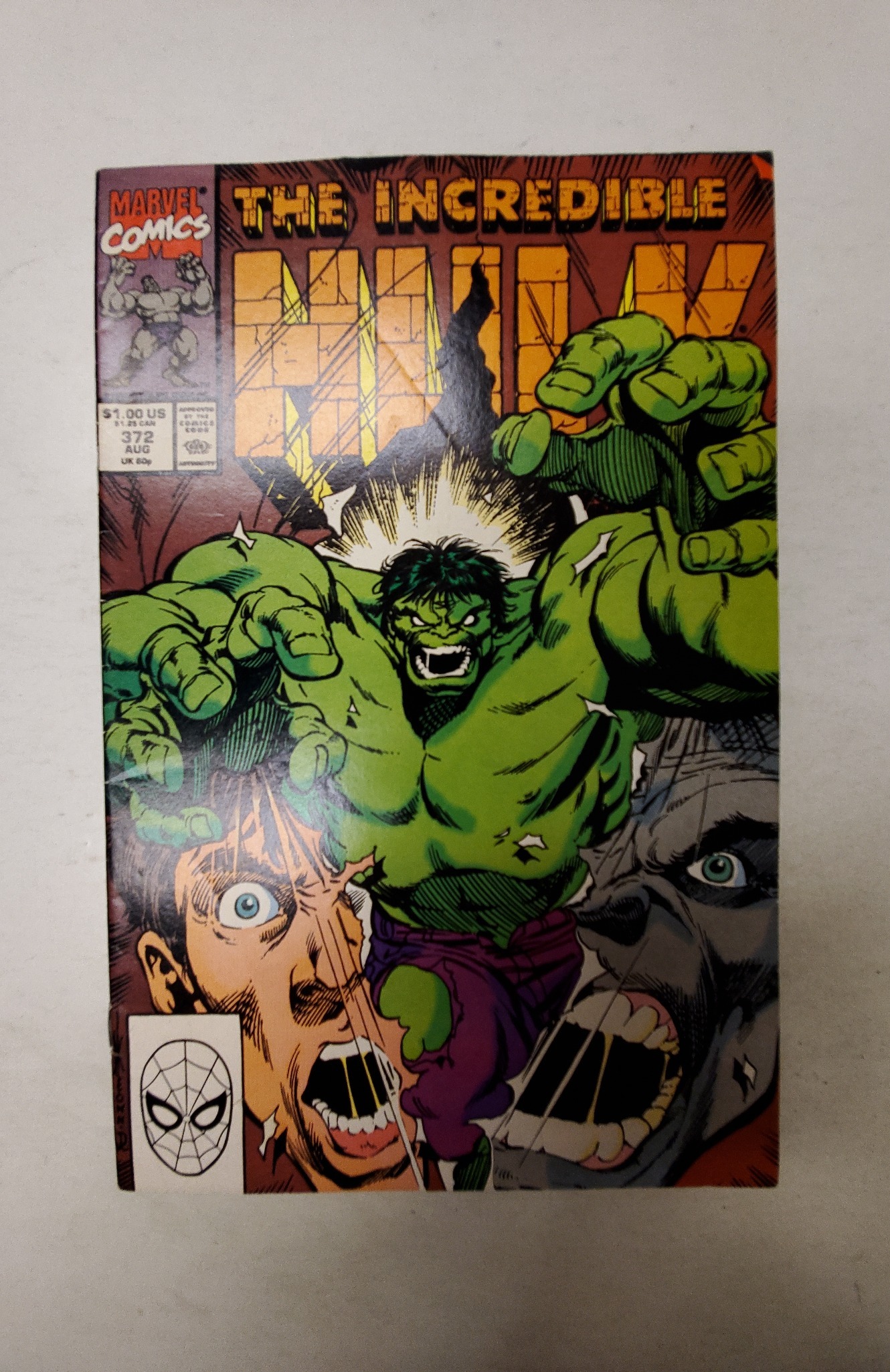 The Incredible Hulk #372 (1990) NM Marvel Comic Book J728 | Comic Books ...