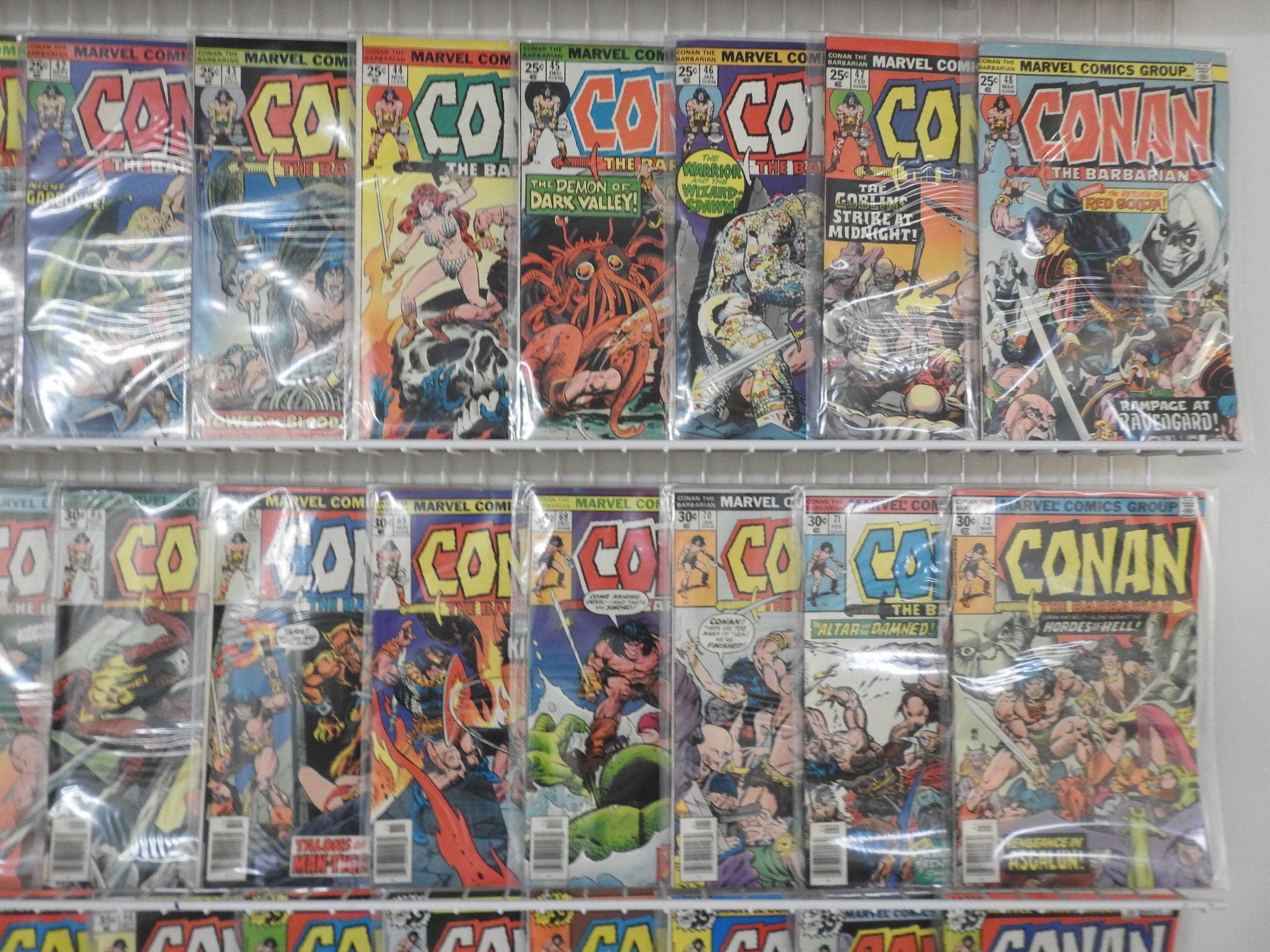 Conan the Barbarian Complete Set! #1-275 Complete, G.S #1-5, Ann #1-12 ...