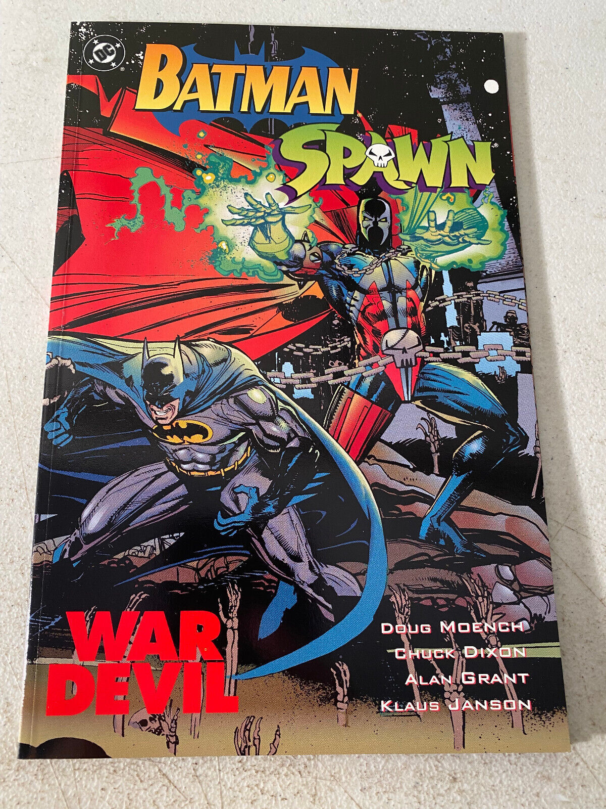 Spawn Batman WAR Devil TPB 1994 DC/Image Dixon/Janson/Moench Graphic Novel | Comic Books ...