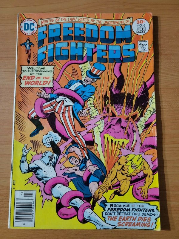 Freedom Fighters #6 ~ FINE FN ~ 1977 DC Comics 70989304963 | Comic ...