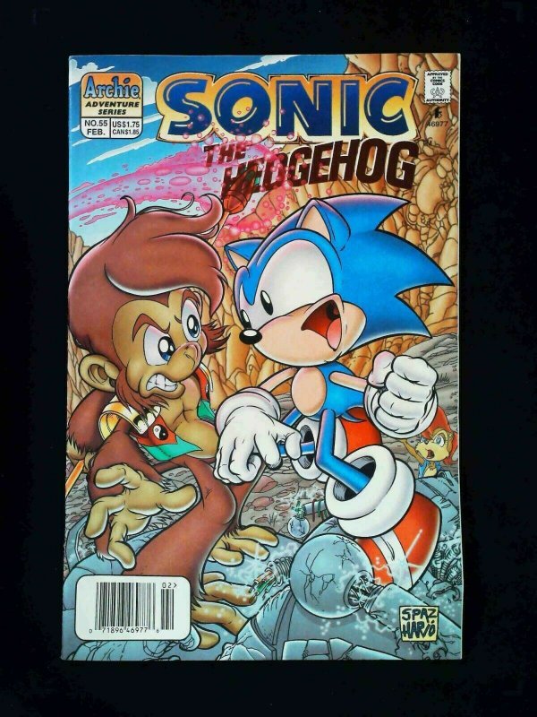 Sonic The Hedgehog #55 Archie Comics 1998 Vf Ns | Comic Books - Modern ...
