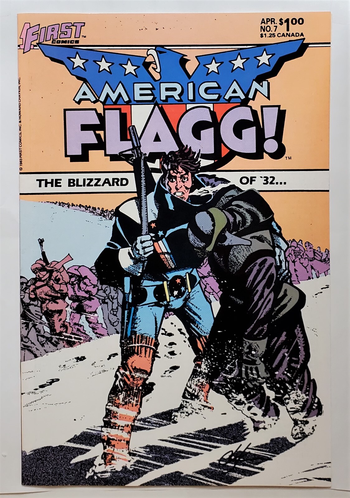 American Flagg #7 (April 1984, First) 8.0 VF | Comic Books - Copper Age ...