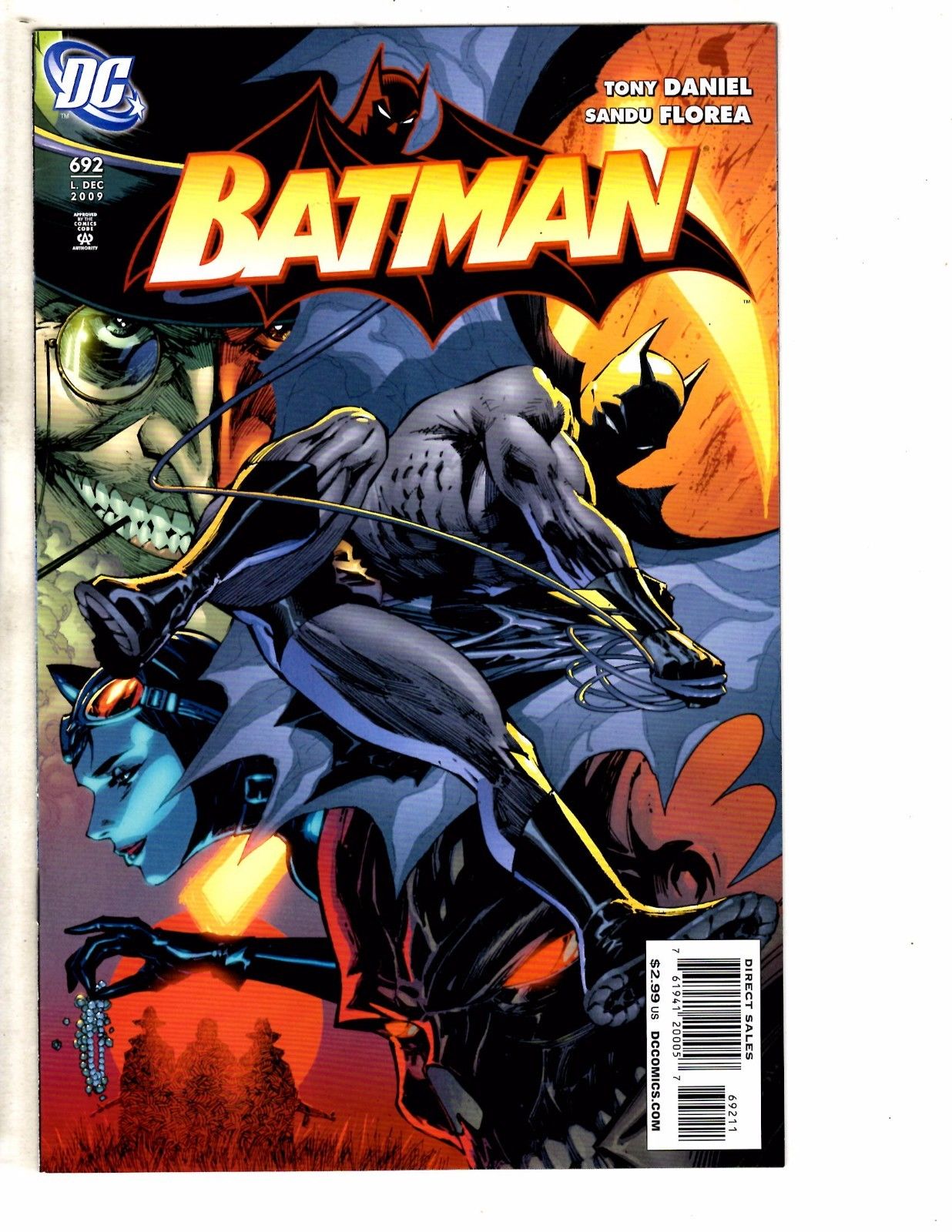 Lot Of 6 Batman DC Comic Books # 688 689 690 691 692 693 Joker 1st ...