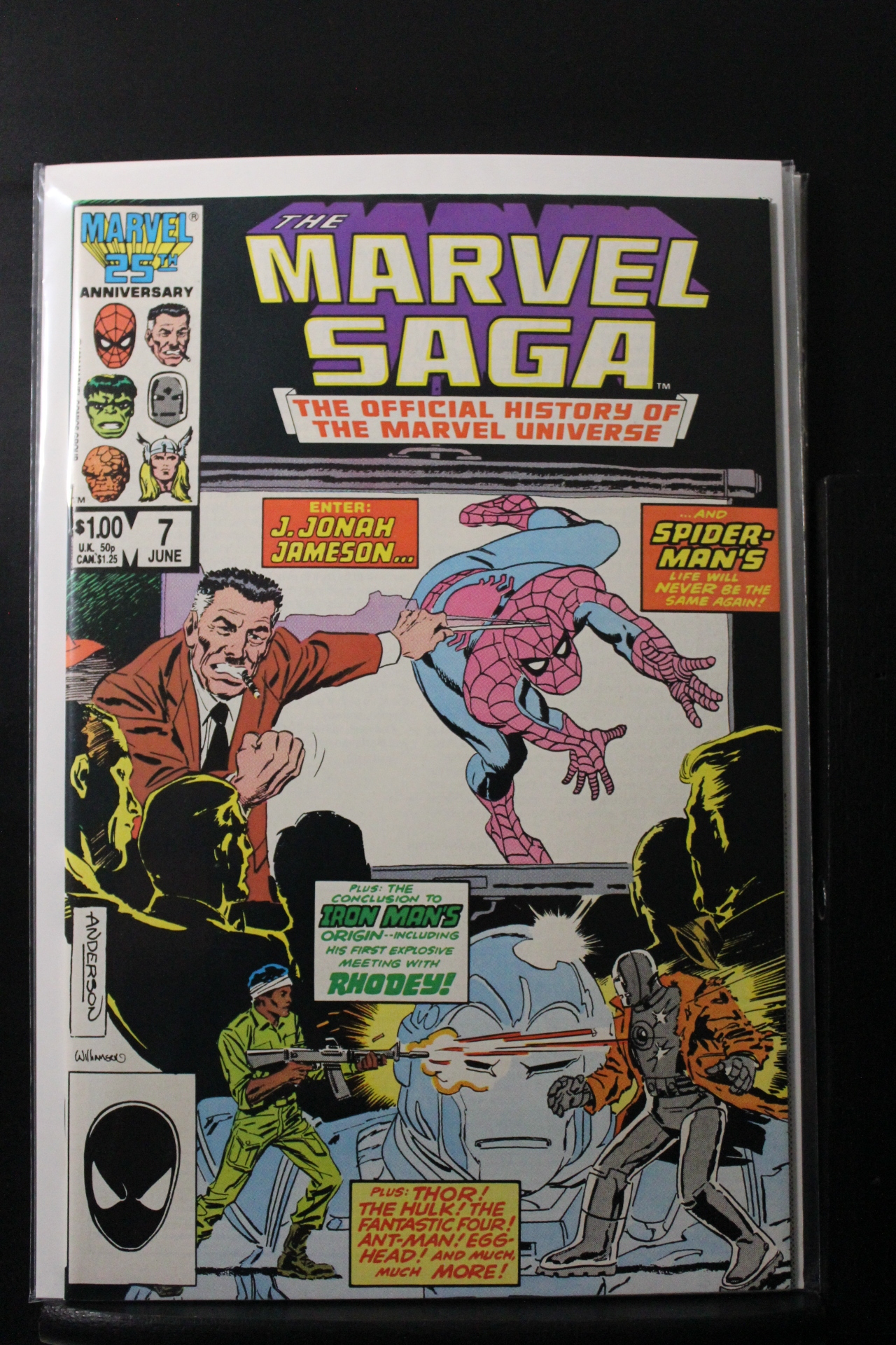 The Marvel Saga The Official History of the Marvel Universe #7 Direct ...
