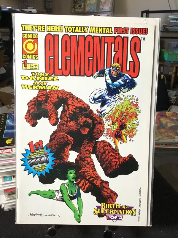 Elementals #1 (1995) | Comic Books - Modern Age, Comico, Superhero ...