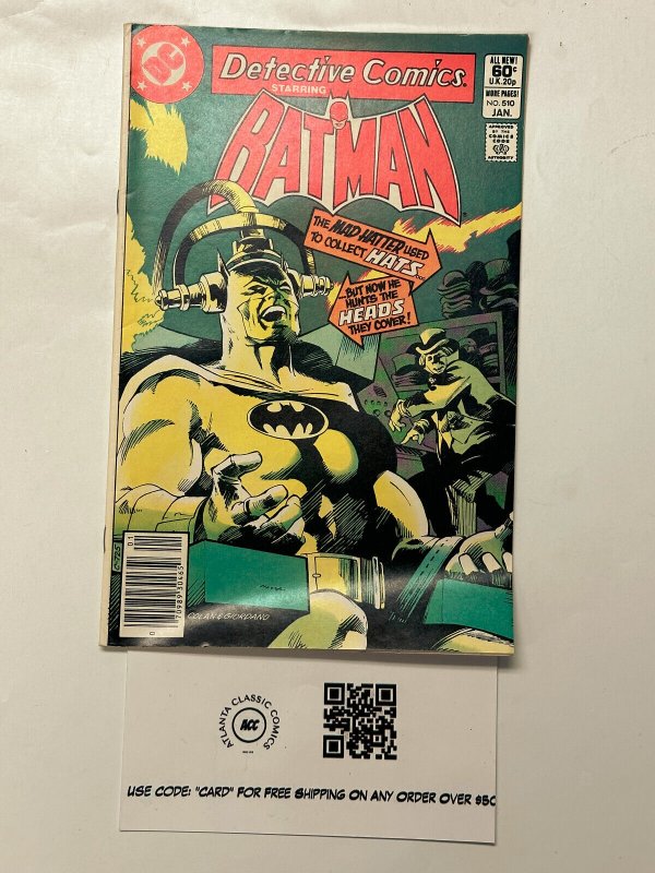 Detective Comics #510 NM DC Comic Book Joker Catwoman Robin Batman 19 ...