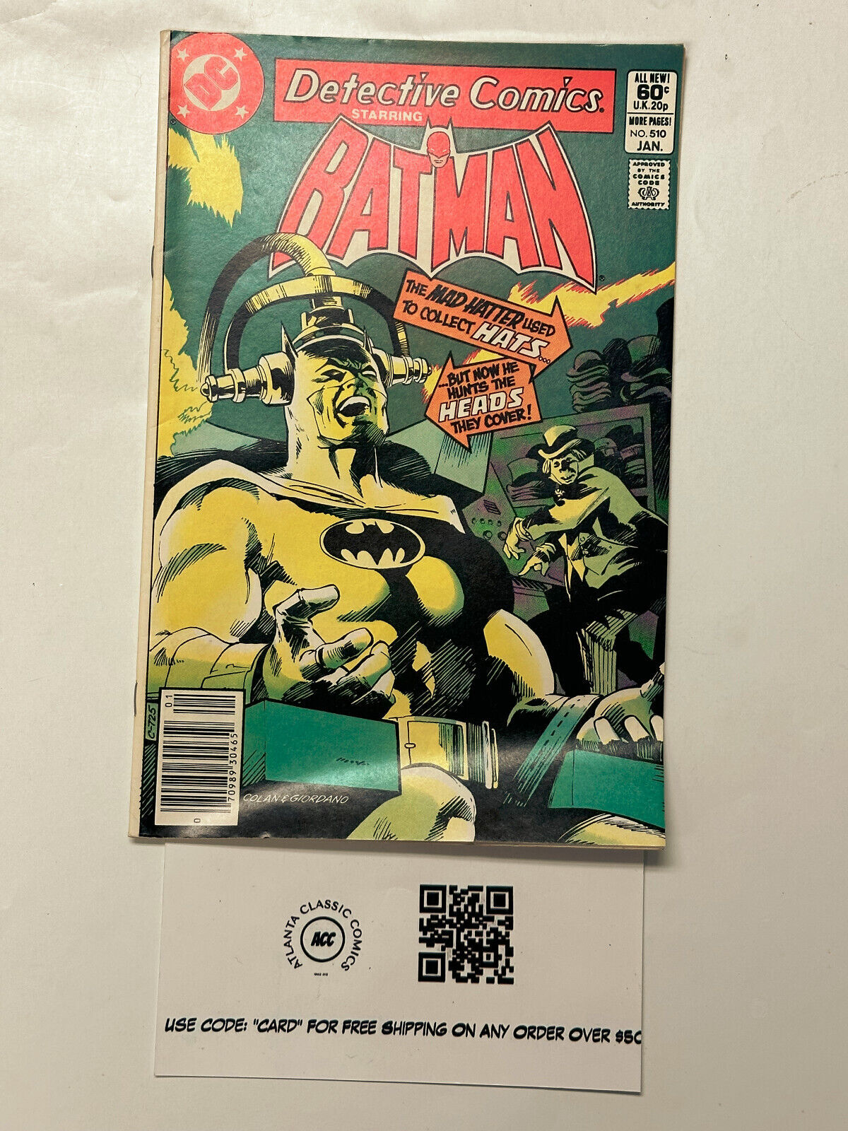 Detective Comics #510 NM DC Comic Book Joker Catwoman Robin Batman 19 ...