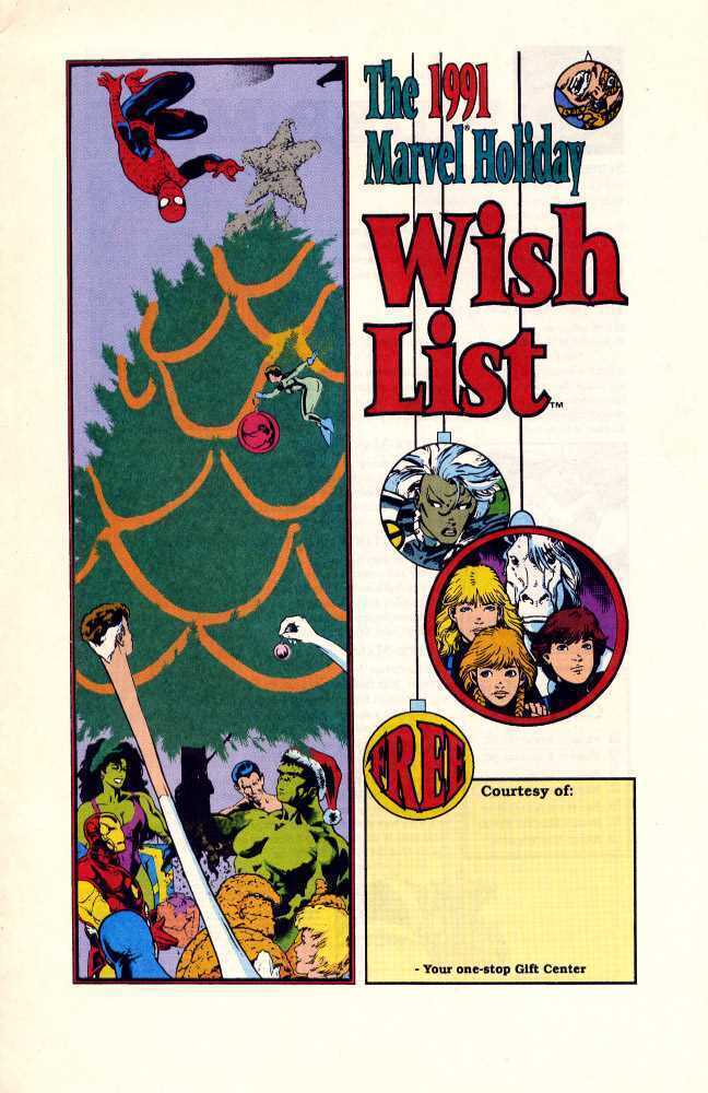 Mighty Marvel Holiday Wish List, The #2 VG; Marvel | low grade comic ...