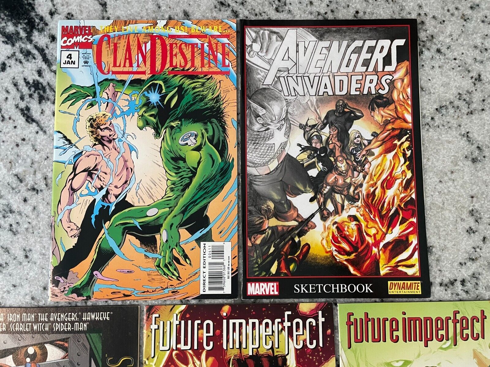 5 Marvel Comics Future Imperfect 3 4 Heroes Legends 1 Avengers Invaders ...