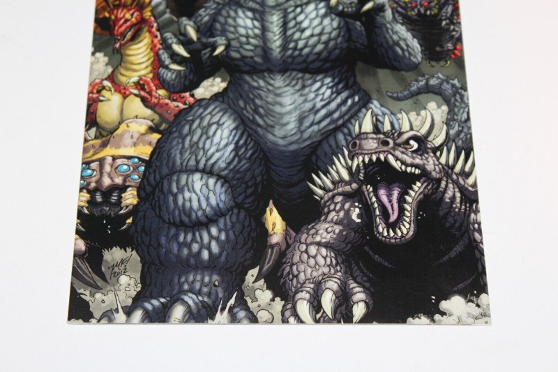 Godzilla 10 NM 2013 RI Variant Cover Matt Frank Rodan Anguirus BOARDED ...