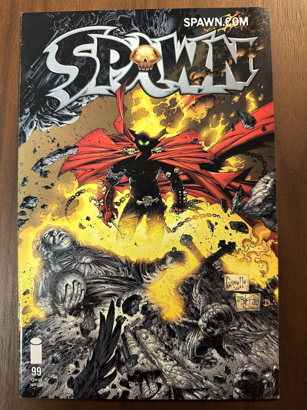 Spawn #99 VF+ 1st Team App. Of Heavenly Hosts (Image 2000) | Comic ...