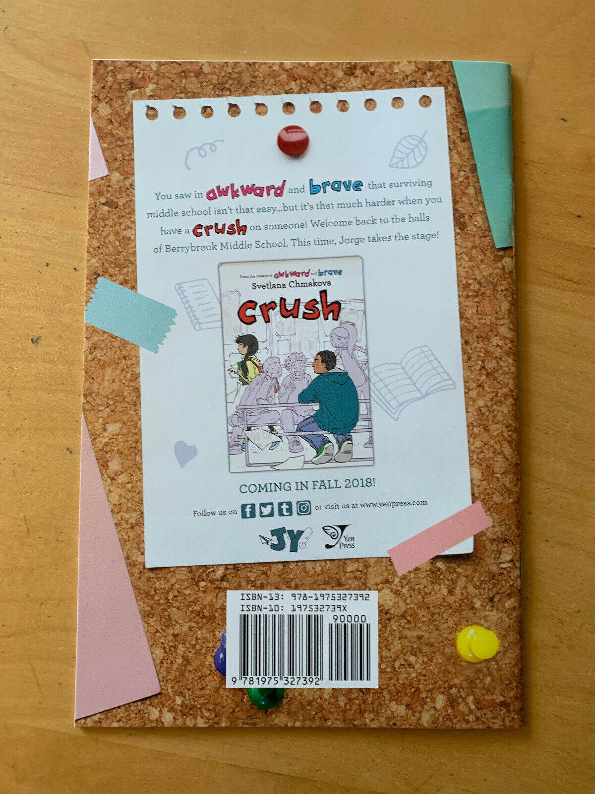 Crush Fcbd Svetlana Chmakova Creators of Awkard & Brave NM+ 9.6, CGC IT ...